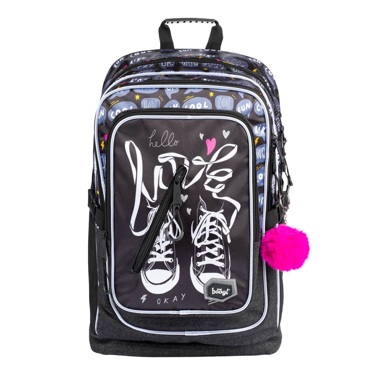 School backpack Cubic Sneakers – BAAGL.COM